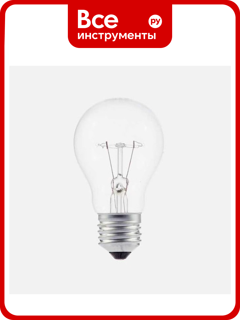 Лампа накаливания BELLIGHT А55 230V 40W E27 14007908