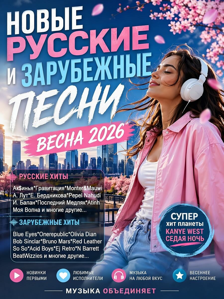 2026 музыка в машину: Новые русские и зарубежные песни