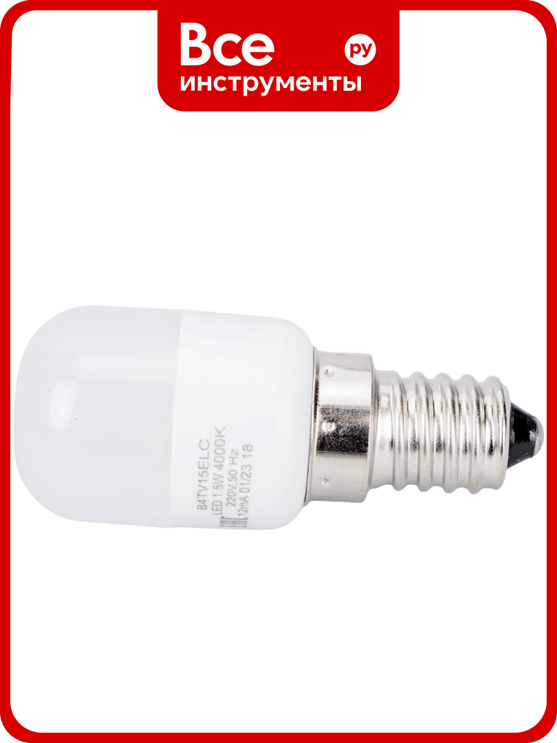 Светодиодная лампа Ecola T25 LED Micro 1,5W E14 4000K капсульная 270 матовая 55x22 mm B4TV15ELC