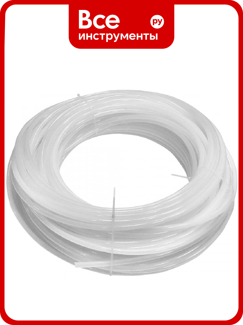Трубка-шланг полиамидная PA12 12x10 белая 10 метров PA 12 12x10 (NATUREL) Gapex naturel/10m