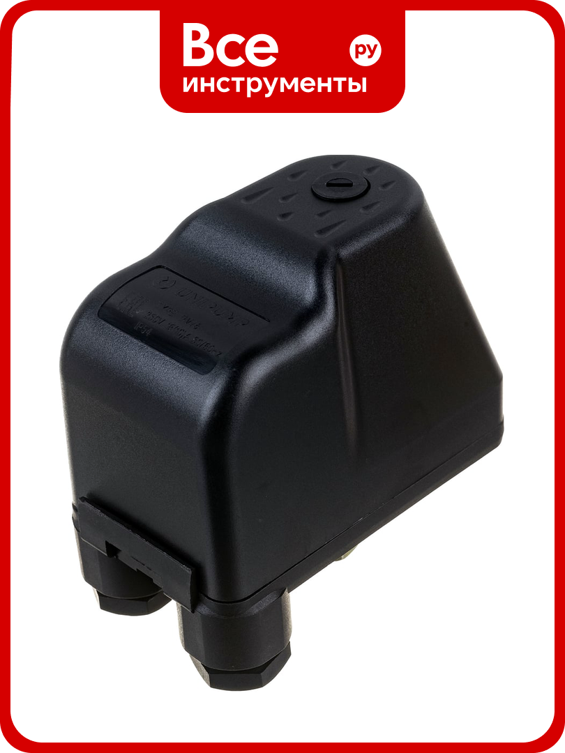 Реле давления РМ/5 (1/4"; вращающаяся гайка) Unipump 10988, 230 В – реле давления с настройкой для гидросистем