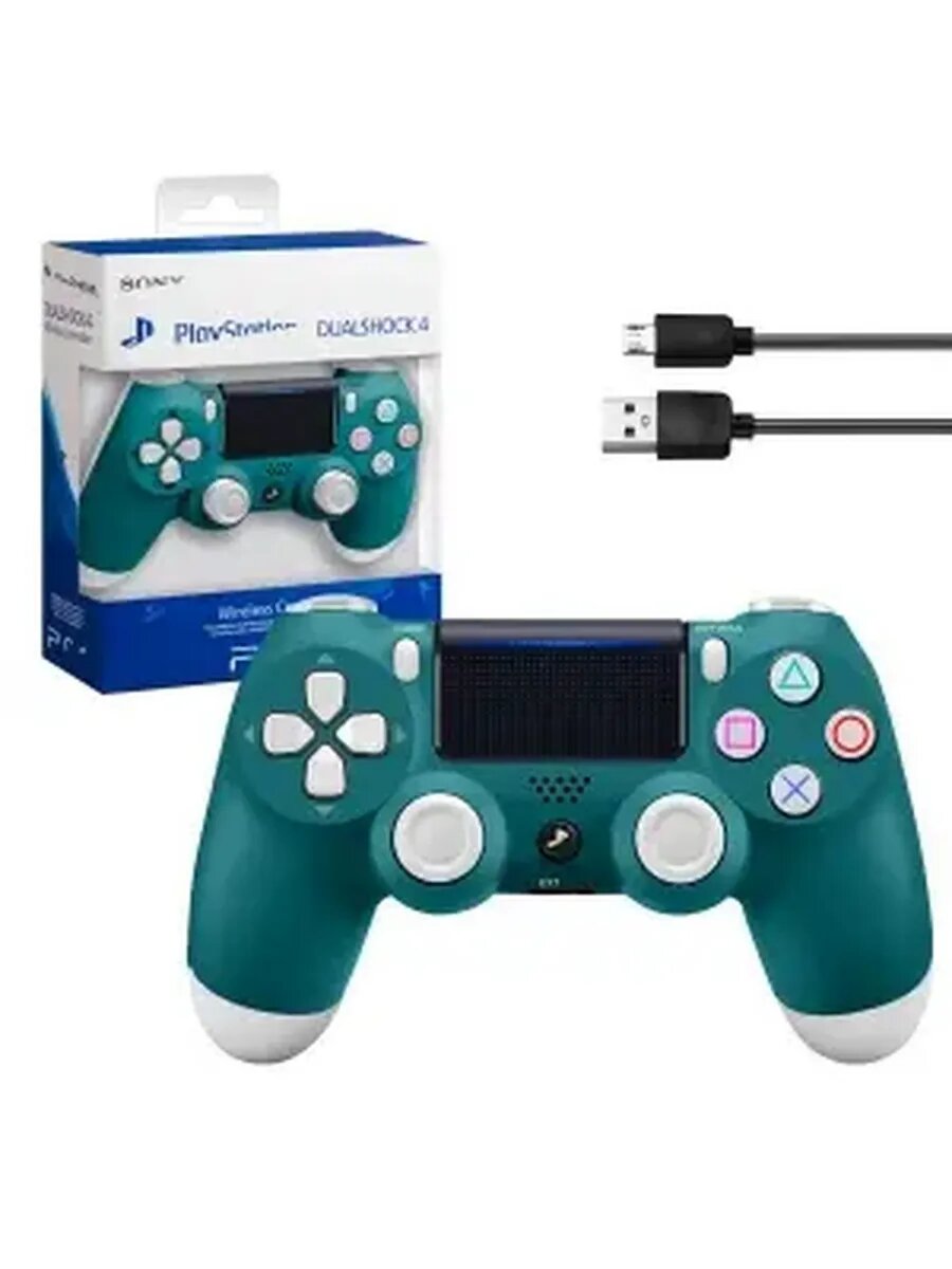 Беспроводной джойстик для PS4 в стиле зелёной темноты