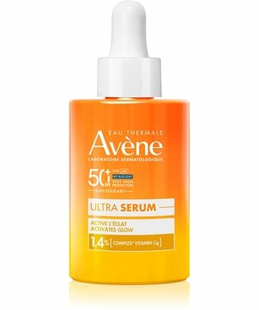 Сыворотка Avene Sun Ultra Serum Activates Glow SPF 50+, 30 мл
