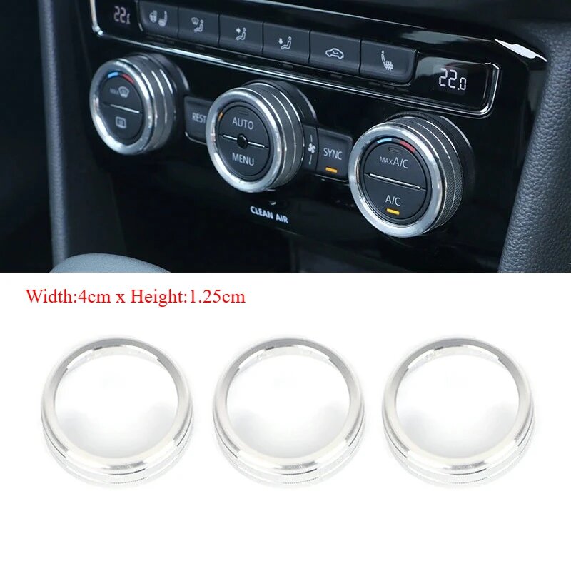 Кольца для кнопок управления A/C VW Tiguan Atlas