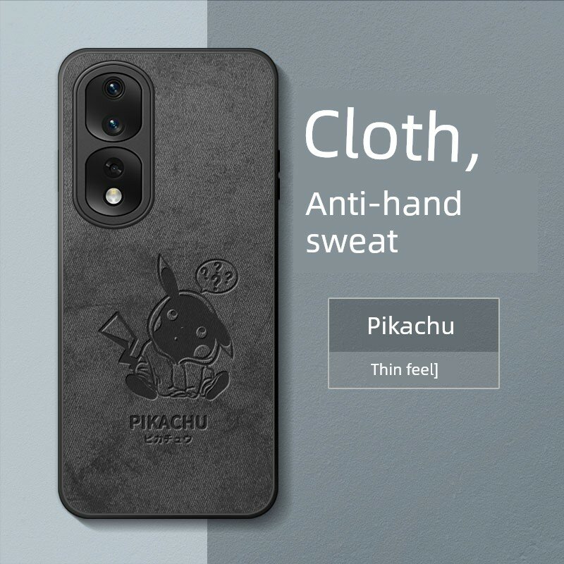 Силиконовый чехол для телефона с рисунком Пикачу для Honor 50 - Ударопрочный, тонкий, полная защита