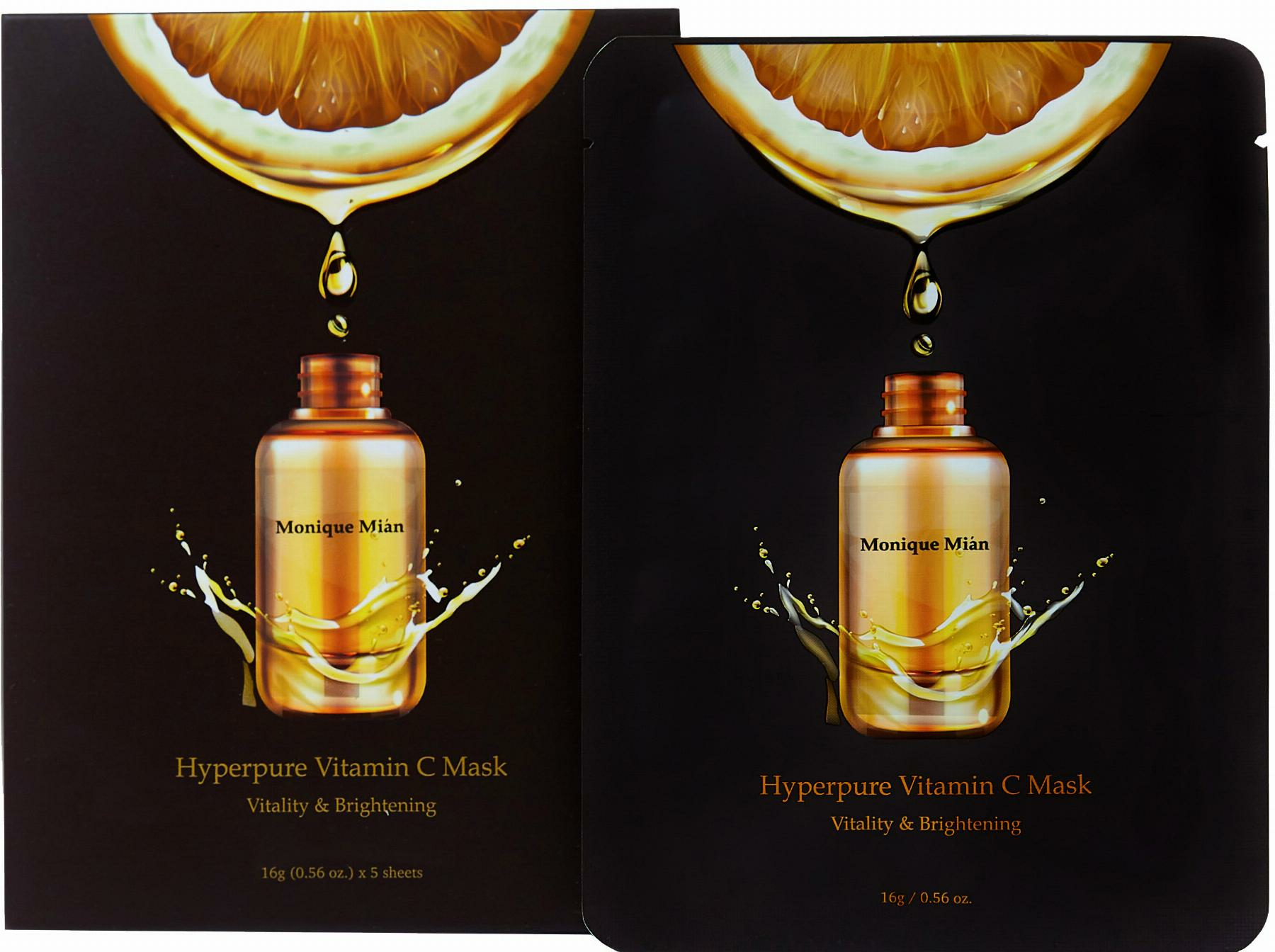Monique Mian Маска для лица с витамином С 2% Hyperpure Vitamin С Mask 75ml
