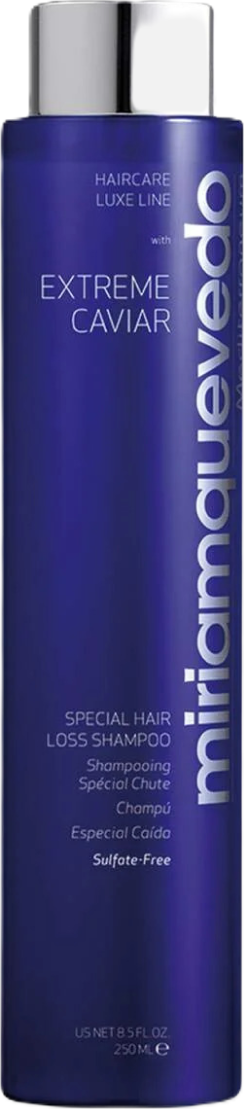 MIRIAMQUEVEDO Шампунь против выпадения волос с экстрактом черной икры Extreme Caviar Special Hair Loss Shampoo 50ml