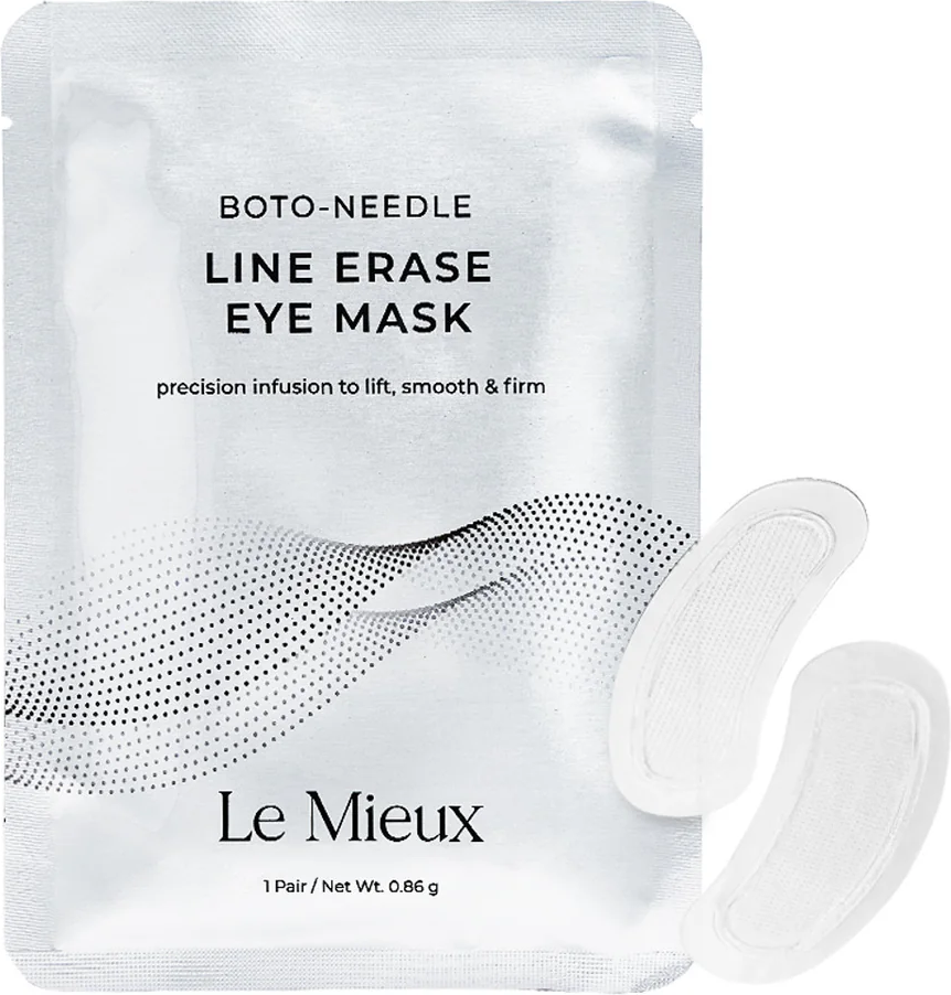 Le Mieux Бото-патчи для кожи вокруг глаз Boto-Needle Line Erase Eye Mask 65ml