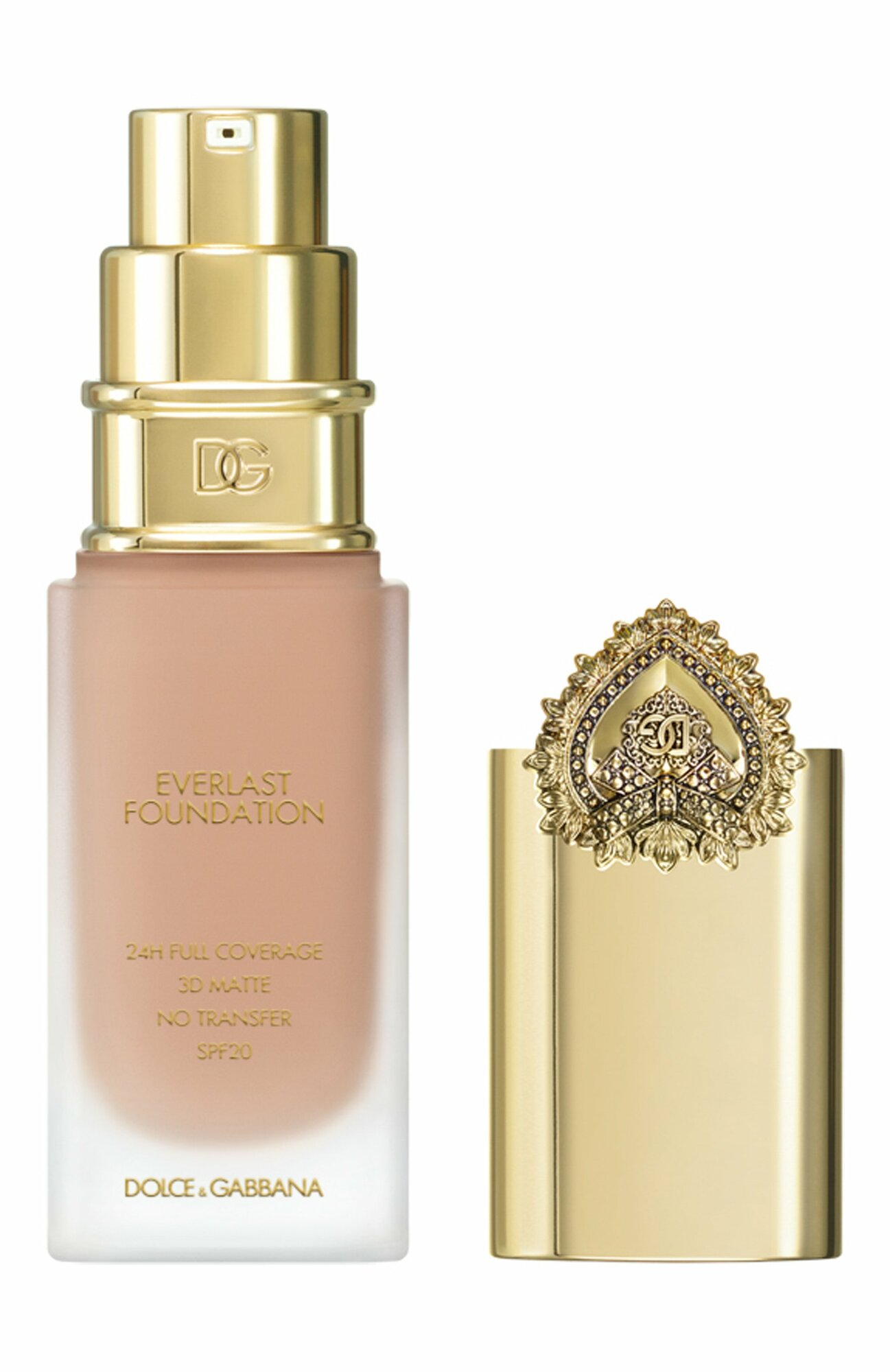 Стойкий матовый тональный крем Everlast Foundation SPF20 PA+++, оттенок 13C Light Medium (27ml) Dolce & Gabbana