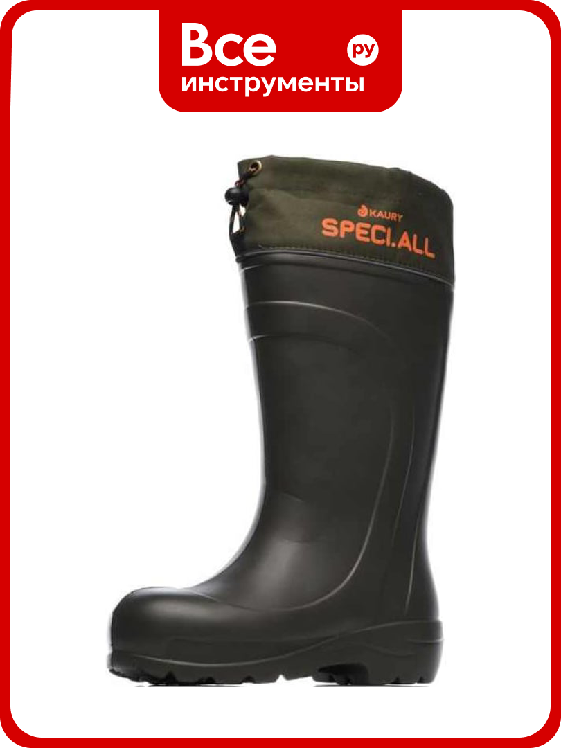 Сапоги мужские KAURY SPECI.ALL НАШ топтыгин 940-60 олива, р-р 44-45 4630076040257