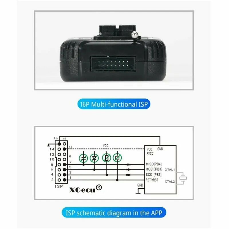 Для T48 TL866II USB Universal Programmer 42 Адаптеры 17386+ IC Поддержка SPI Flash Nand Eeprom MCU PIC AVR