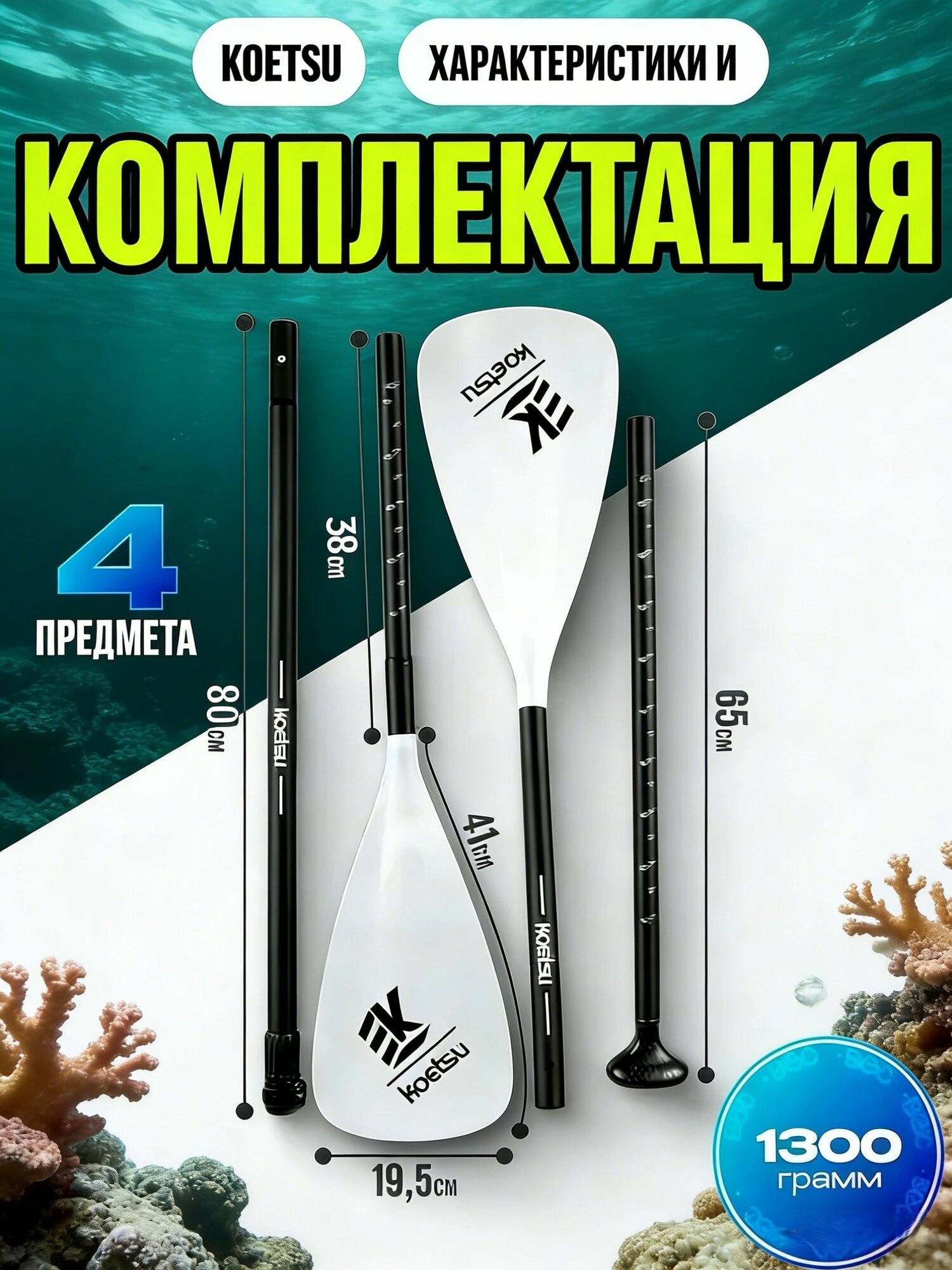 Весло для SUP-доски