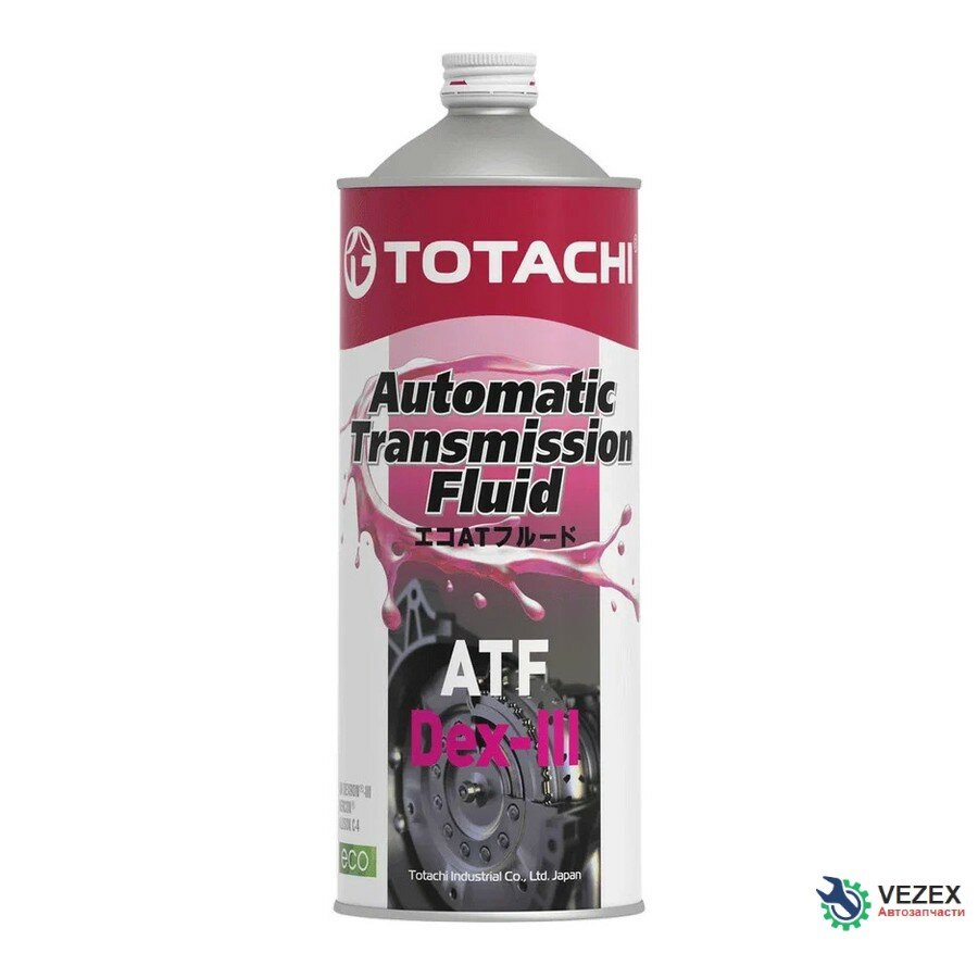 TOTACHI 20701 TOTACHI ATF Dex-III (1L) жидкость гидравл! минер\Dexron IIIH, IIIG, III, Ford Mercon, Allison C-4