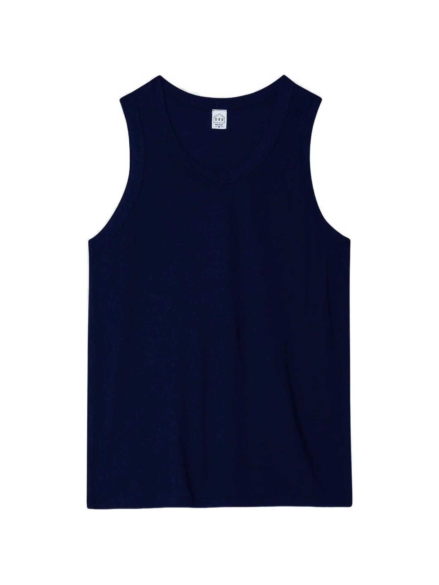 Топ Ribbed-trim tank top