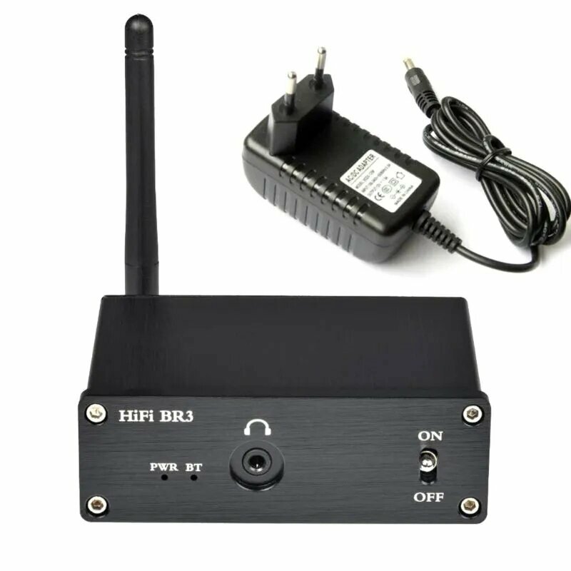 (1 шт.) Аудиоприемник HIFI BR3 Fever Bluetooth 5.1-штекер европейского стандарта