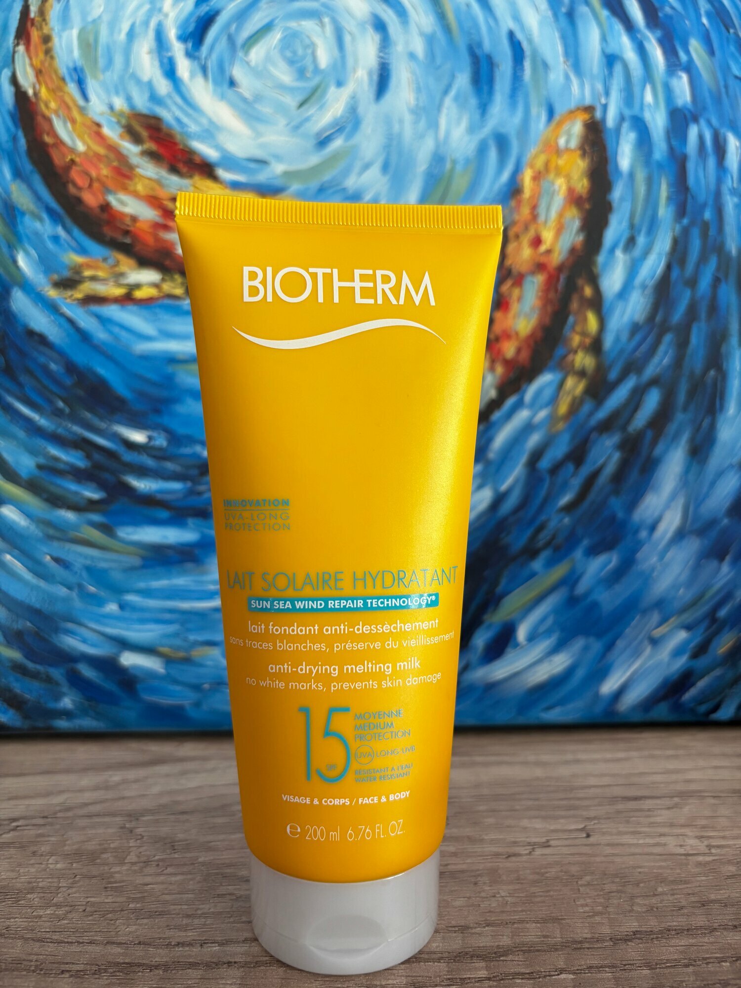 Увлажняющий солнцезащитный крем Biotherm Lait Solaire SPF 15
