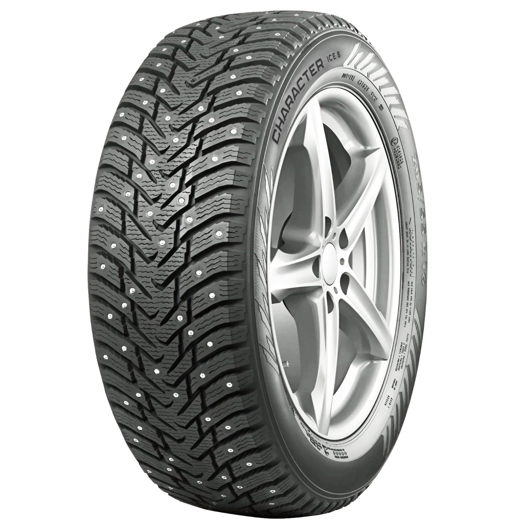 Зиние шины Ikon Tyres Character Ice 8 215/60 R16 XL 99T Шип (Kia: Carnival, Hyundai: Sonata, Honda: Accord)