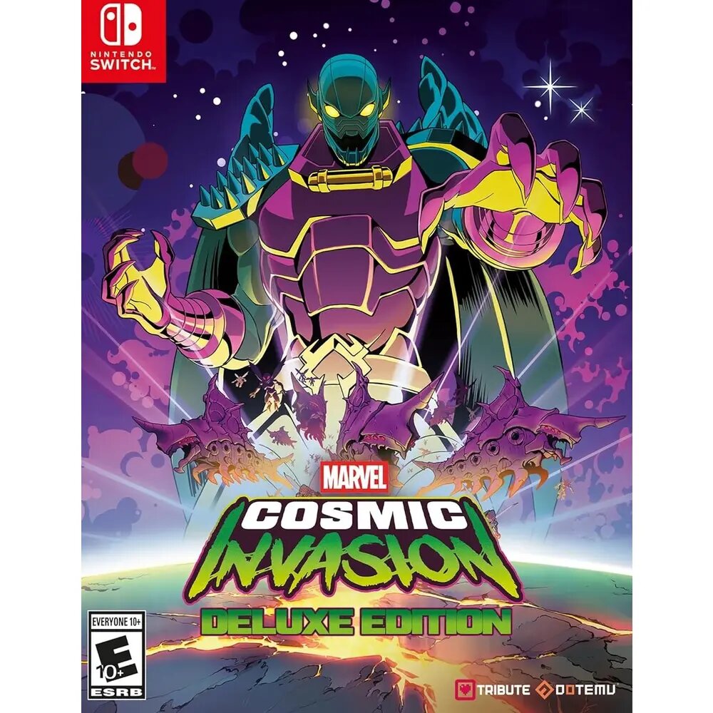 Игра Marvel Cosmic Invasion - Deluxe Edition (Nintendo Switch, русская версия) Tribute Games Картридж 12+