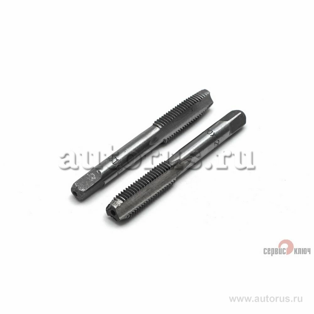 Метчик ручной М10х1,25 ккт в блистере из 2 шт. Сервис ключ 72310