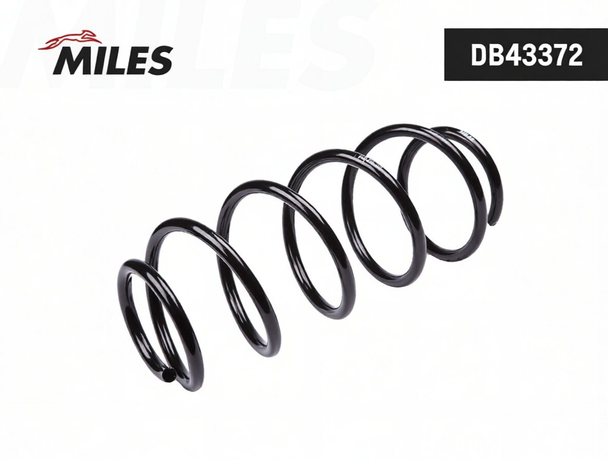 Пружина передней подвески CITROEN C4 II 09-, DS4 11-, PEUGEOT 308 07- DB43372 Miles арт. DB43372