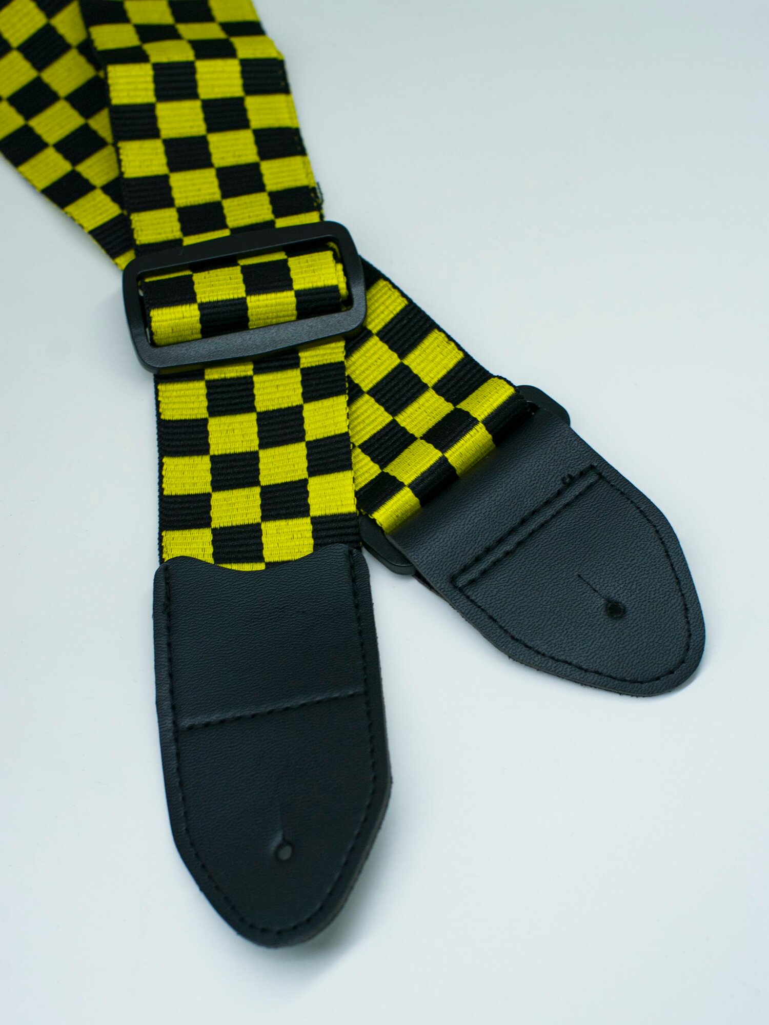 Ремень для гитары BaggZ G-strap-3Y из прочной ткани, наконечники из кожи — фото 1