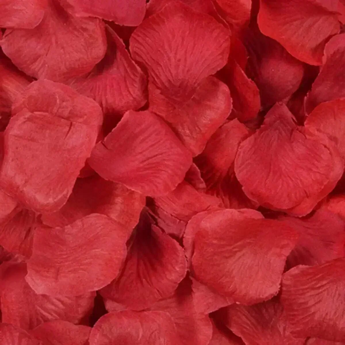 Искусственные лепестки роз, разноцветные, 3000 шт Красный, 100PCS- (1Pcak), Deep red