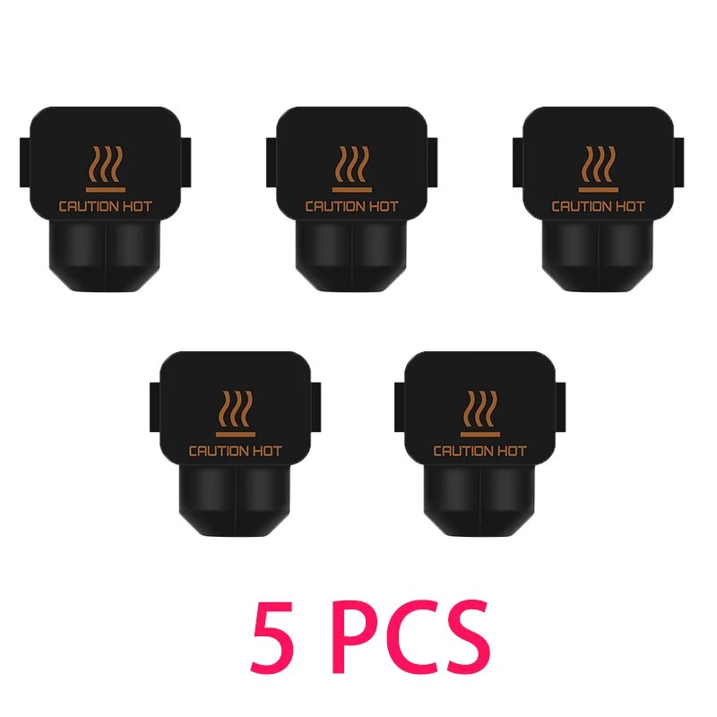 5шт Hotend Kit для Bambu Lab A1/A1 Mini, 0.4 мм, Silicone Socks
