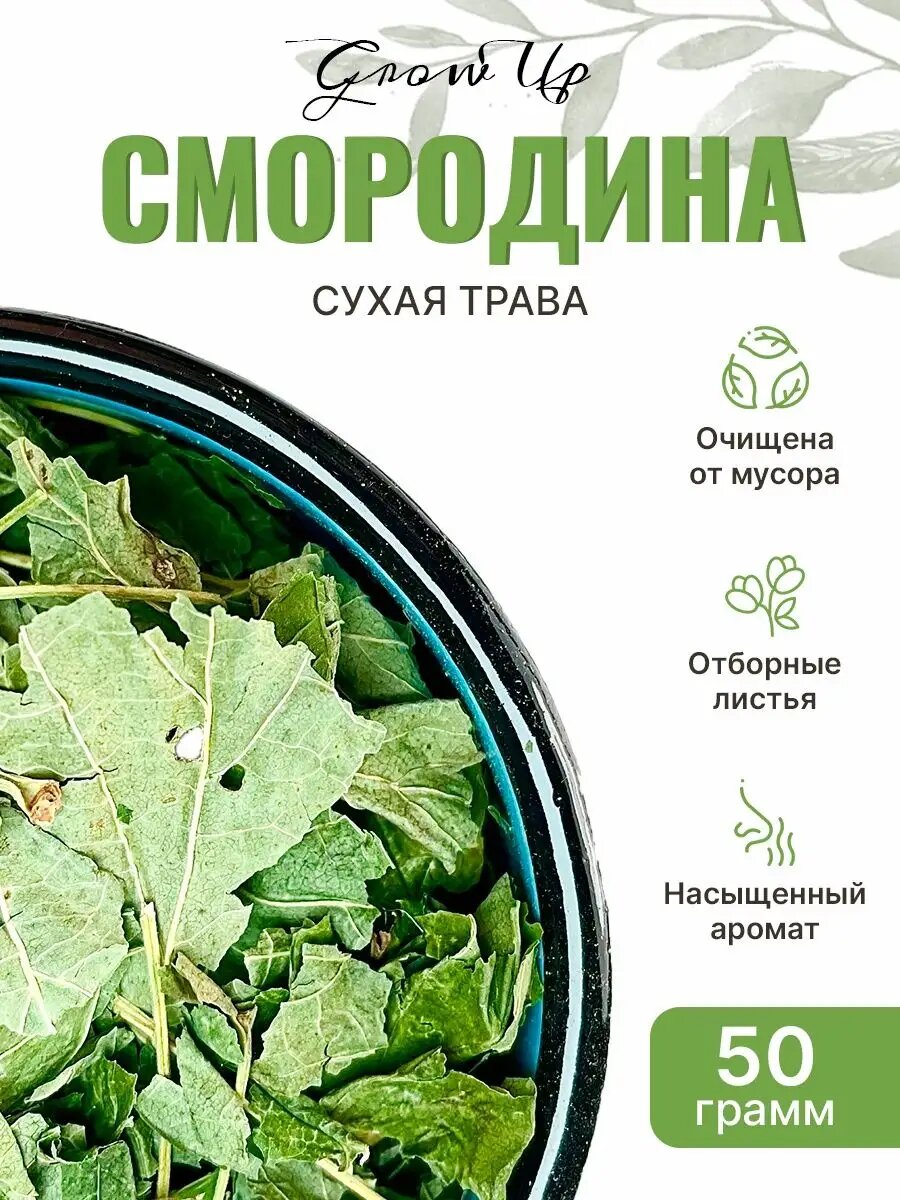 Смородина (Самородина) 50 гр - сушеный лист, травяной чай