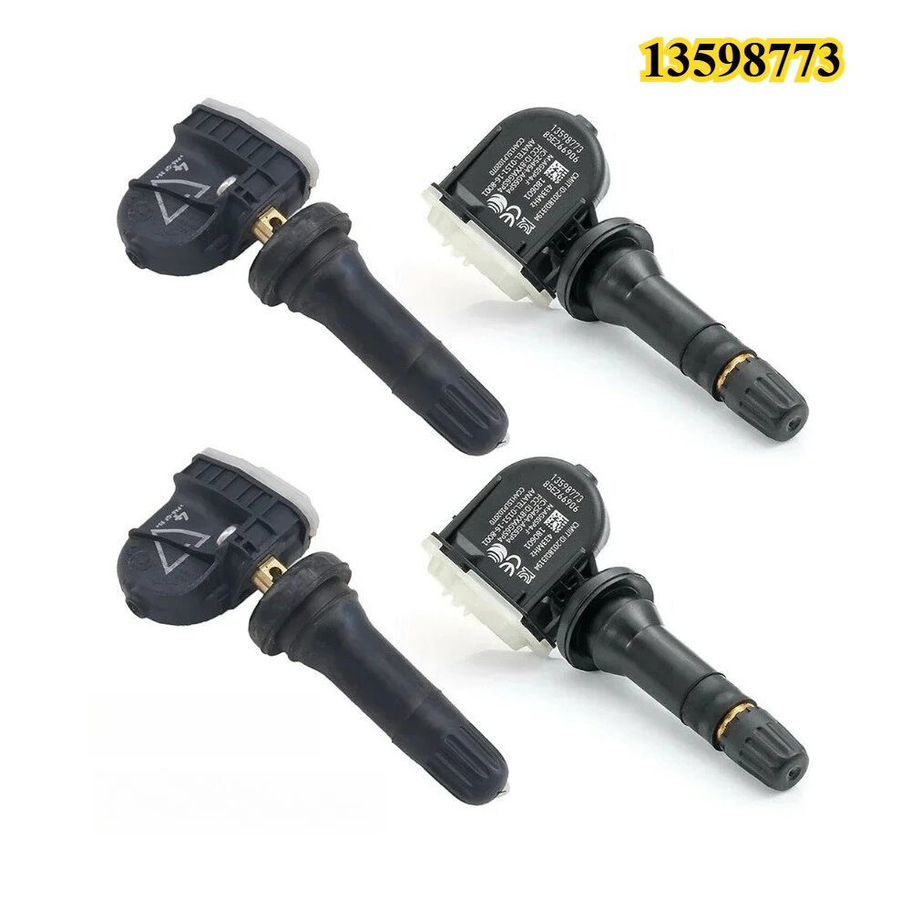 4x 433 МГц датчик давления в шинах TPMS 13598773 для Buick Regal Cadillac CT6 Chevrolet Camaro Cruze Malibu Volt Opel Vauxhall Mokka