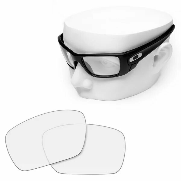 Замена линз Oakley Fuel Cell, Белый, Clear-Non Polarized