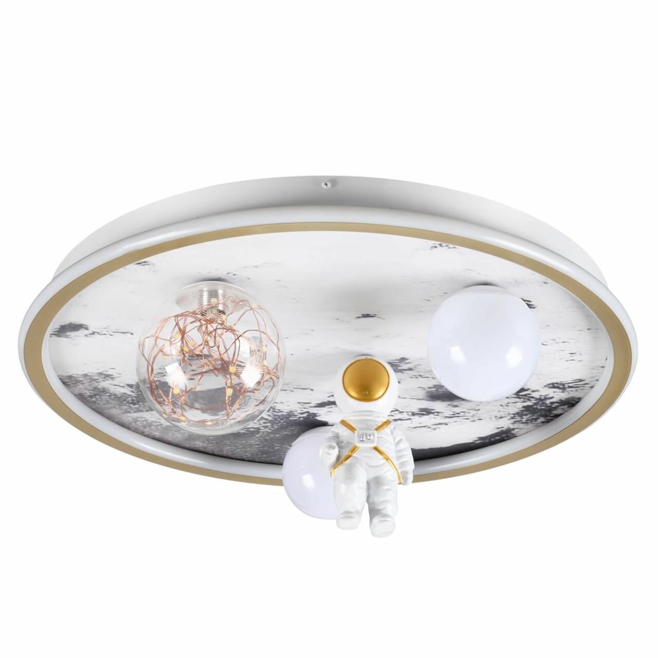 Люстра потолочная светодиодная с пультом LUMION 6507/88CL ATLAS, 88Вт, 3000-6000К