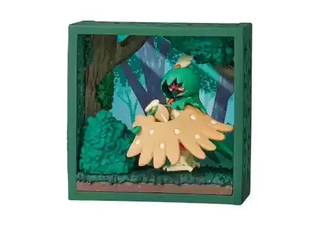 Re-Ment Pokemon Frame Deep Green Forest коллекционная фигурка A