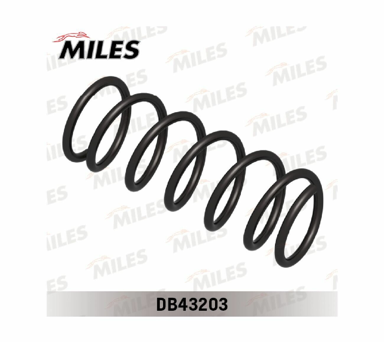 Пружина подвески FORD MONDEO 3/07- задняя, MILES DB43203