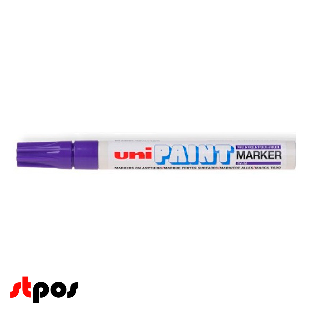 Маркер-краска PAINT PX-21 для письма по любой поверхности, толщина линии 0,8-1,2 мм, овальный, фиолетов