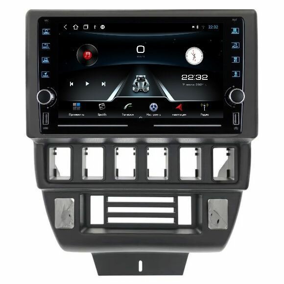 Магнитола R320 подходит для Lada Niva 1983-2019 с Android 14 - Память 2+32Gb - Кулер