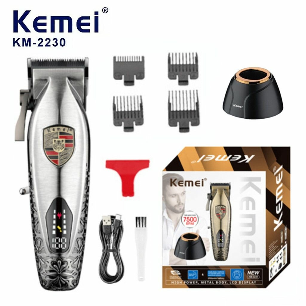 Kemei Машинка для стрижки KM-2230, белый