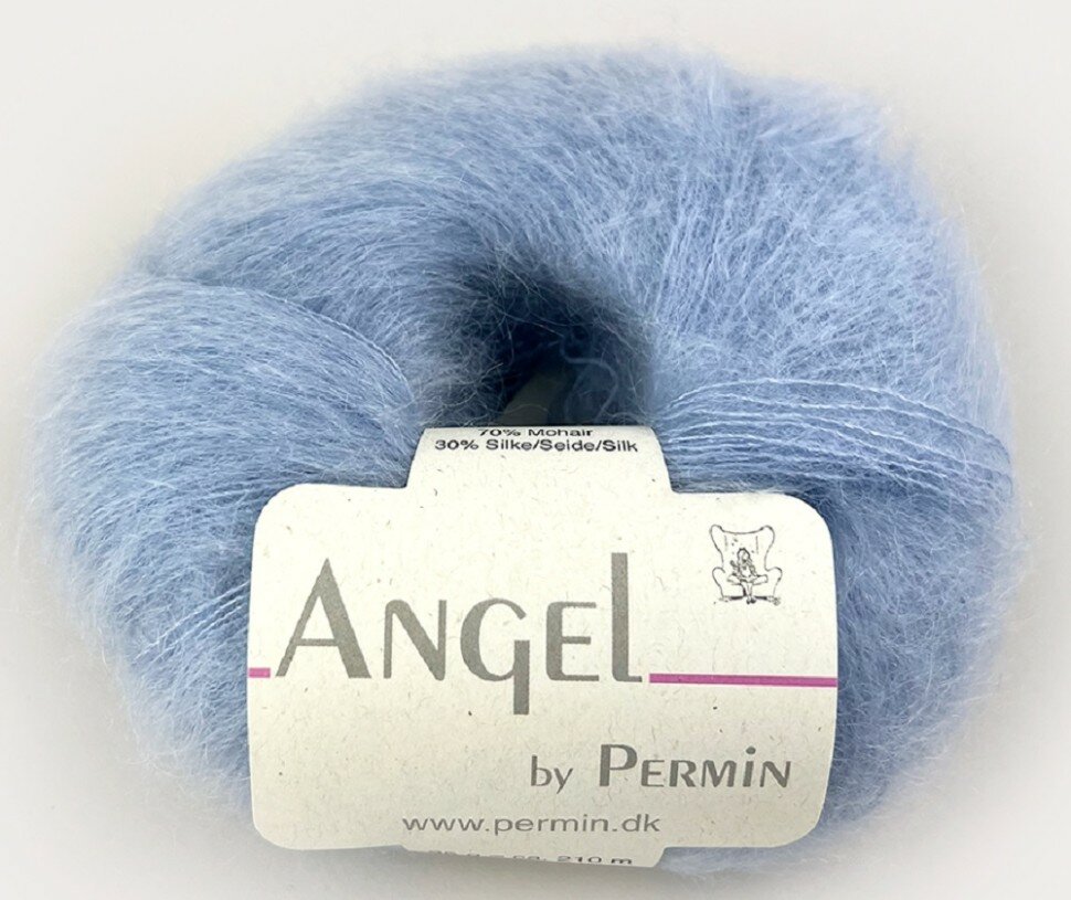 Пряжа #884100.884181 Angel 25 г 210 м Permin
