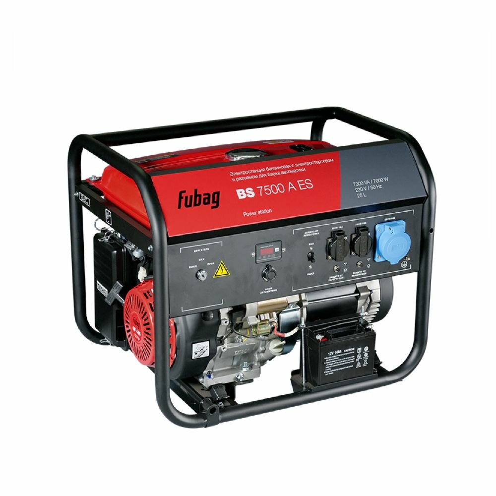 Бензиновый генератор Fubag BS 7500 A ES 641031