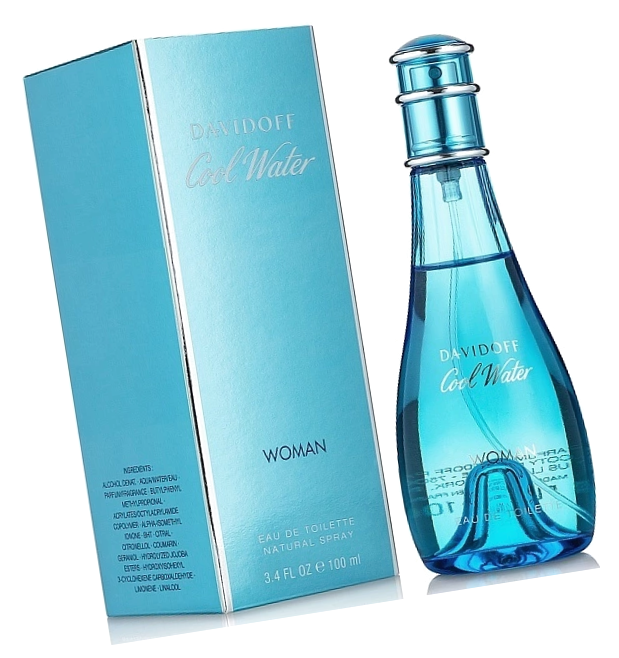Туалетная вода женская Давидов Кул Вотер 100 мл - Davidoff Cool Water