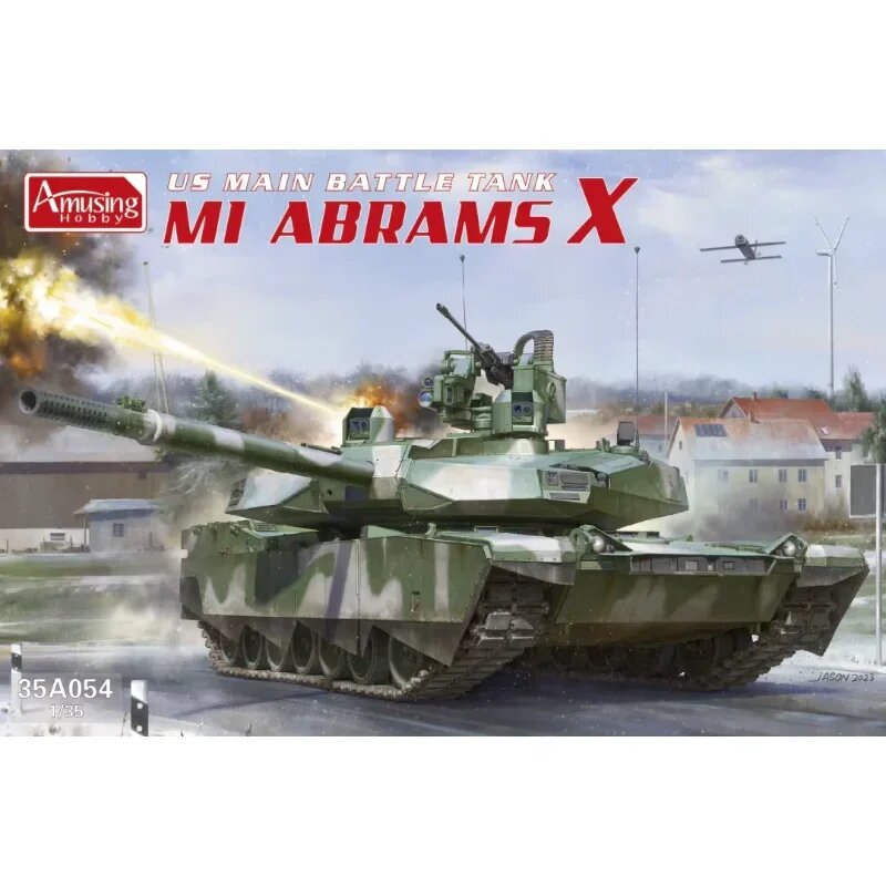 Модель танка M1 Abrams X Amusing Hobby 1/35