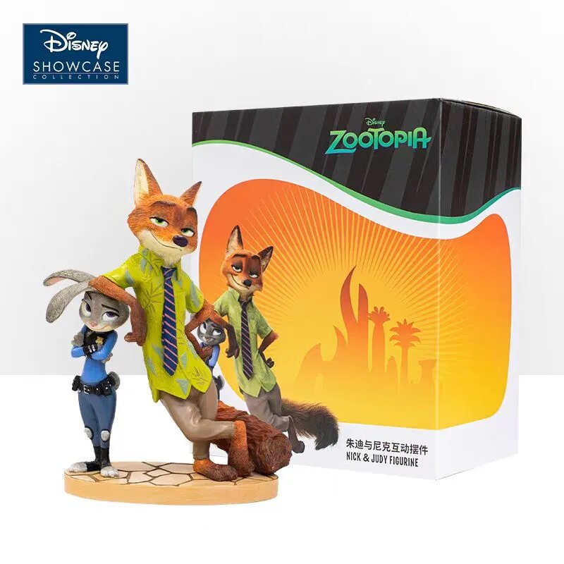 Enesco Дисней Зверополис Мини-статуэтки Джуди и Ника из смолы
