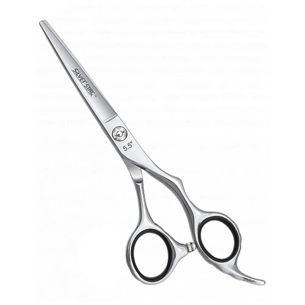 Прямые парикмахерские ножницы для стрижки Silver Star PN 115-5.5 PRO, 5,5"