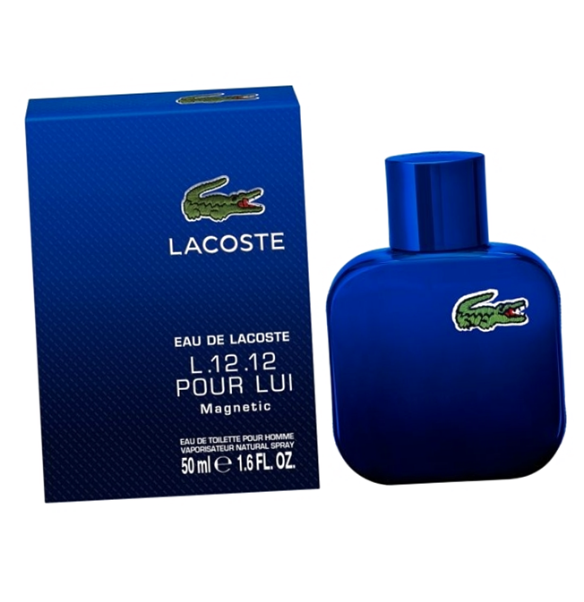 Аромат для мужчин Lacoste L 12 12 Magnetic Pour Lui 50 мл / Лакост Л 12 12 Пур Луи Магнетик