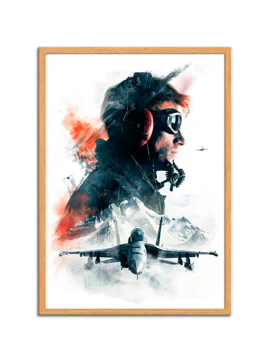 Пилот птицы Кондор 3, Плакат 30x42см