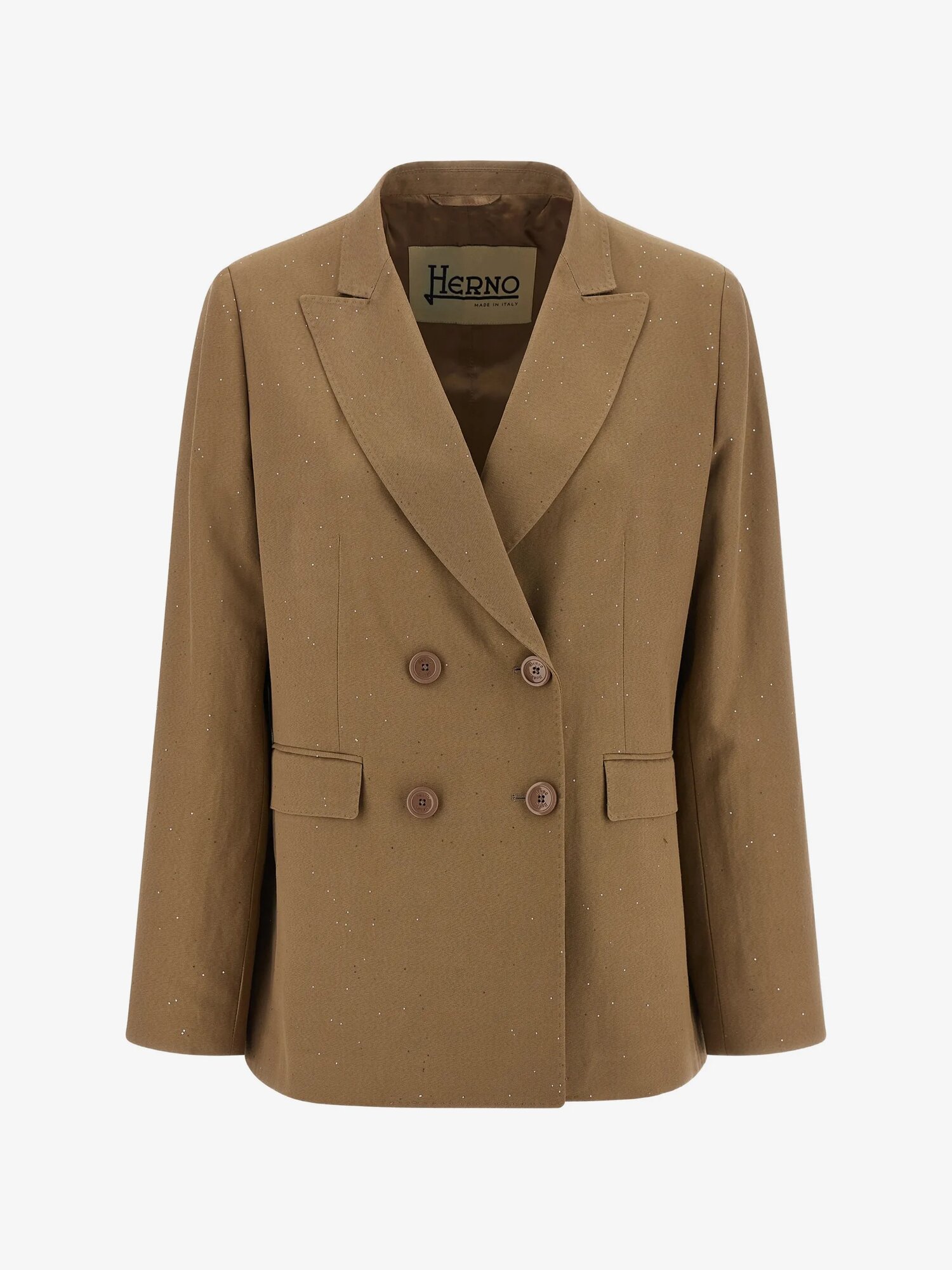 Пиджак Herno Double-breasted sequin blazer