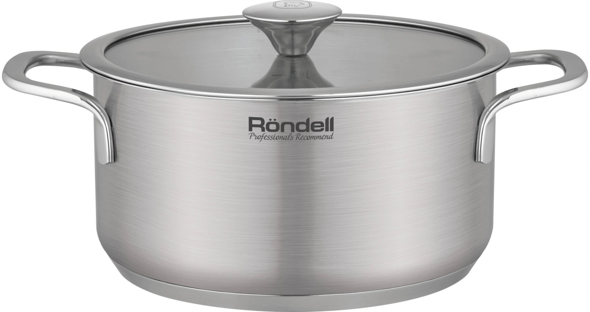 Кастрюля Rondell Modern RDS-1747 2.8л. d=20см (с крышкой) стальной
