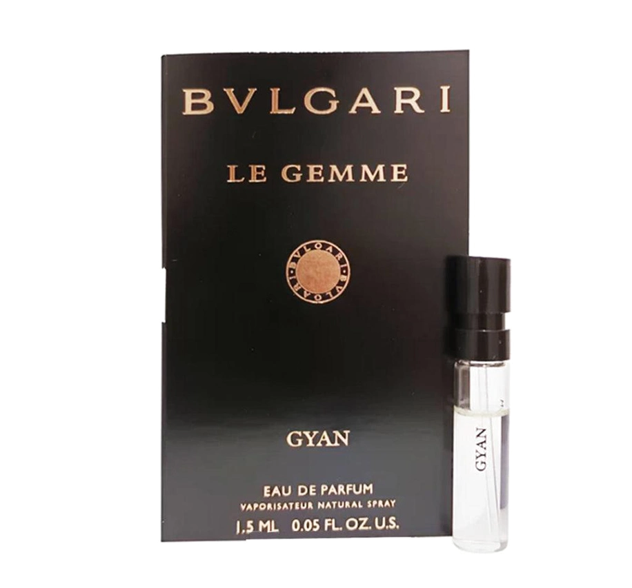 Булгари Гьян мужской парфюм 1.5 мл миниатюра - Bvlgari Gyan Кашмирский Сапфир парфюмерная вода