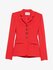 Пиджак TOVE Merl buttoned flap-pocket blazer, размер 38, красный