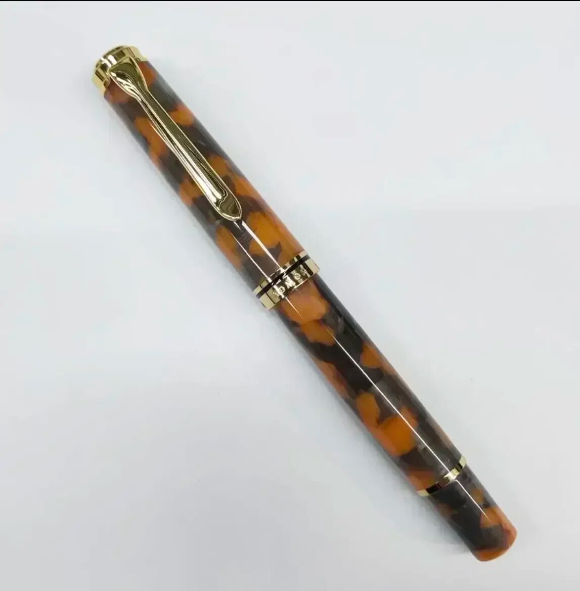 Перьевая ручка Admok M800 небесно-голубая Schmidt F(0.5mm), Оранжевый, Light Orange