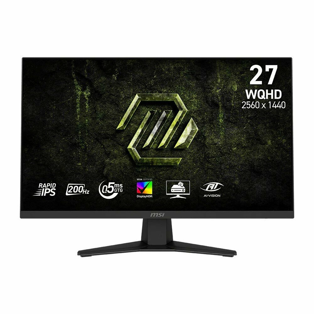 27" Монитор MSI MAG 274QF E20, IPS, 2560x1440, 200 Гц (9S6-3CE41H-095)